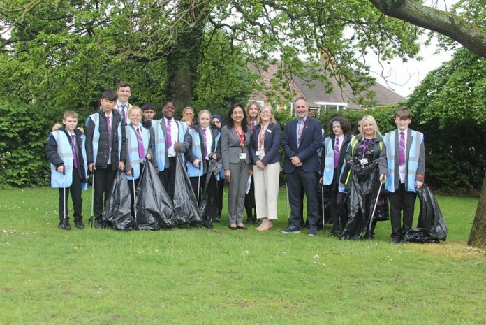 VIPs visit John Willmott School - and give Royal approval